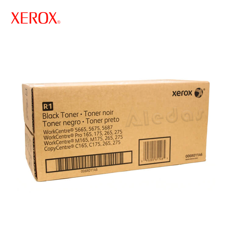 Tóner Xerox 006r01146 Negro 50,000 páginas - ALEDAS